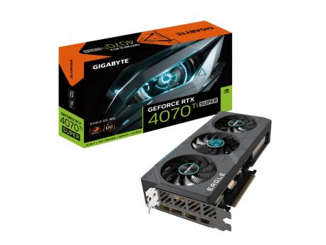 GIGABYTE GEFORCE RTX 4070 TI SUPER GV-N407TSEAGLE OC-16GD 16GB 192 BIT 3XDP/HDMI