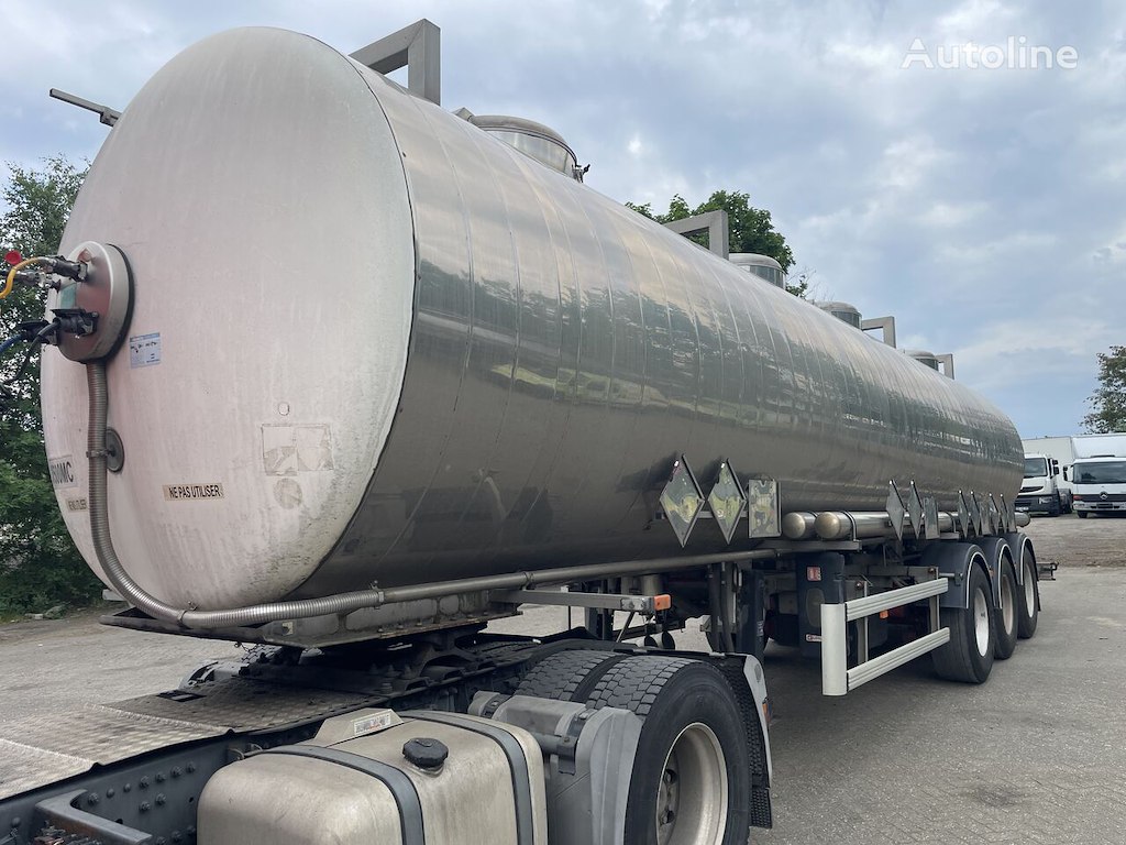 Maisonneuve Chemietank 33300 Liter 4 Kammer cisterna za prevoz hemikalija