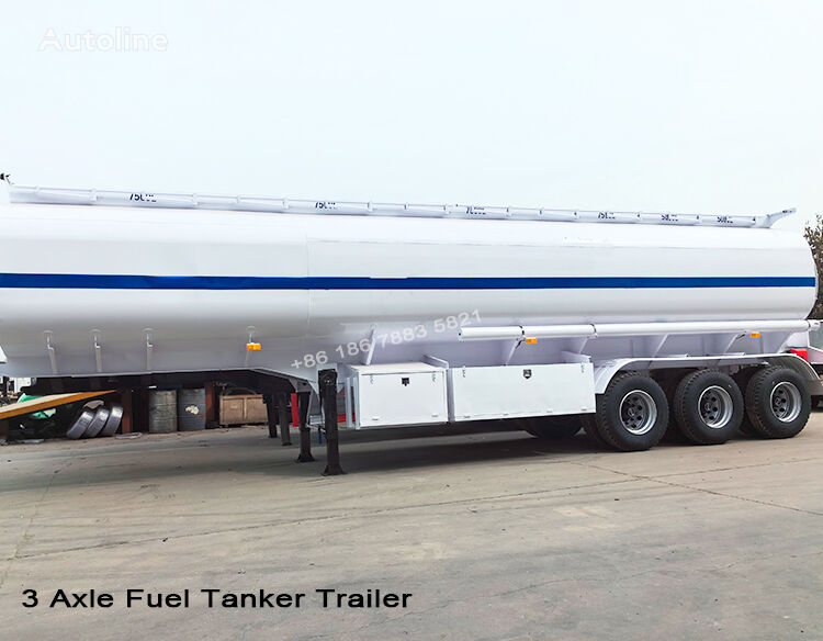 Nova Low Price 3 Axle Fuel Semi Tanker Trailer for Sale cisterna za goriva i maziva
