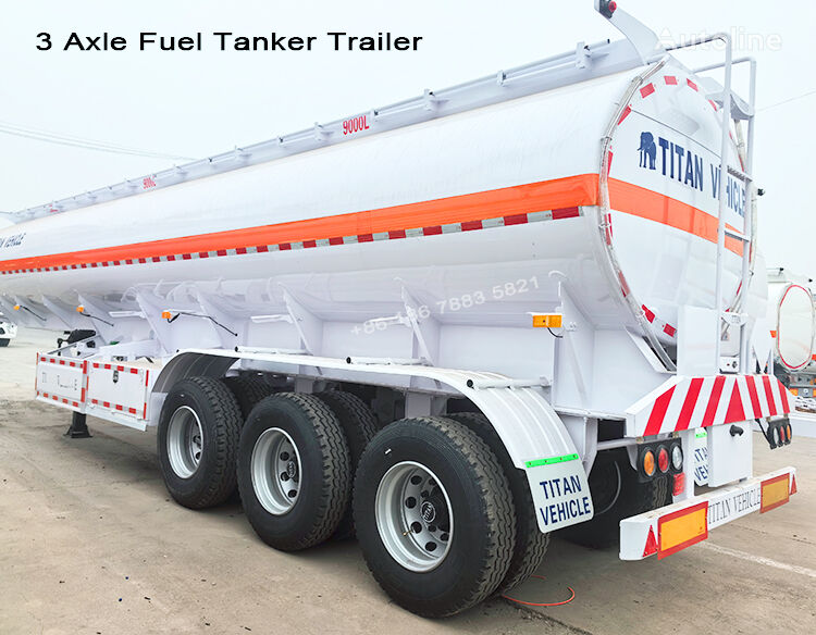 Nova 3 Axle Fuel Tanker Semi Trailer Price in DR Congo cisterna za goriva i maziva