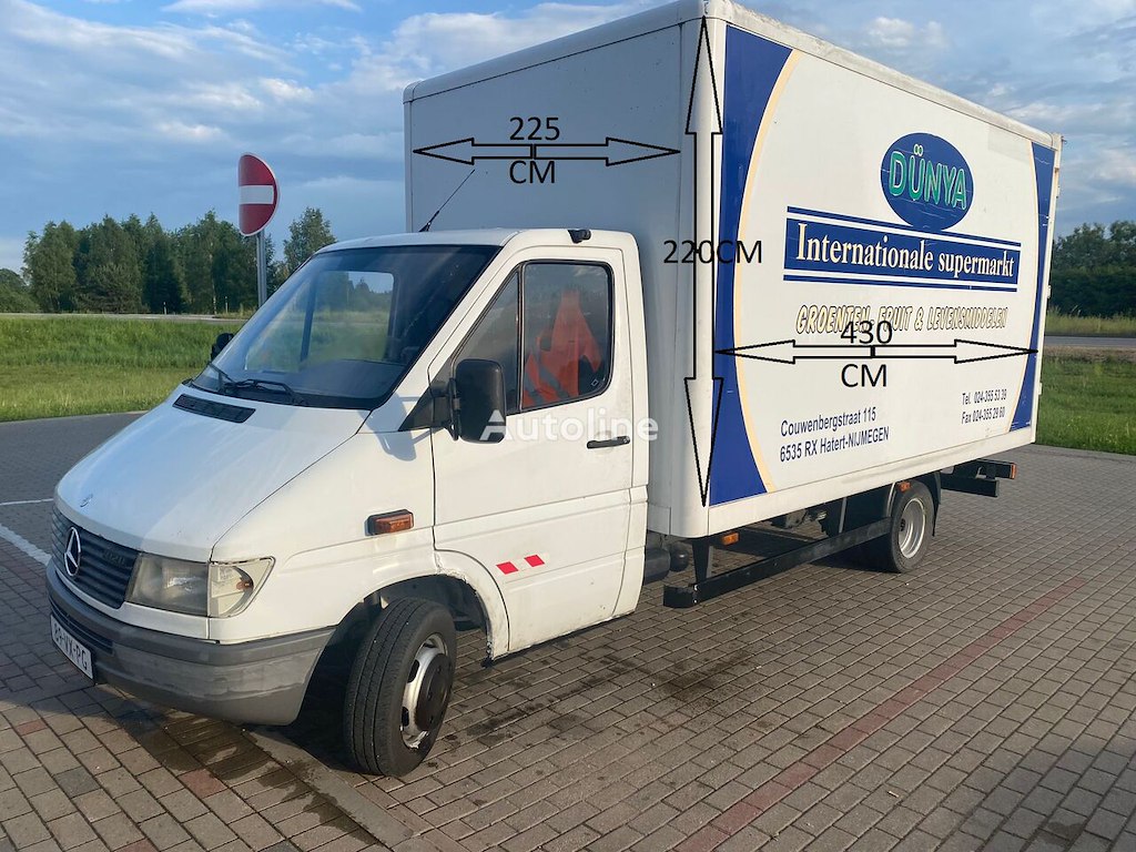 Mercedes-Benz Sprinter 412 kamion furgon < 3.5t