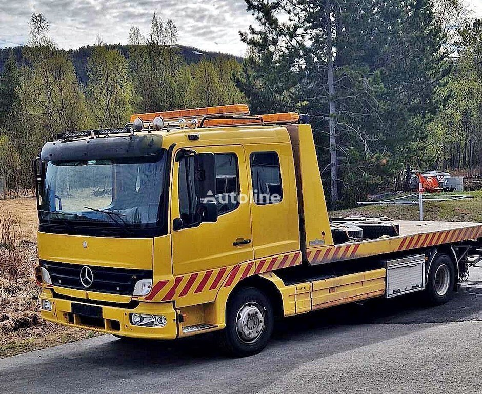 Mercedes-Benz ATEGO 918 *2 x 3.6T WINCHES *GLASSES *LOAD 2.400kg *VIDEO šlep auto