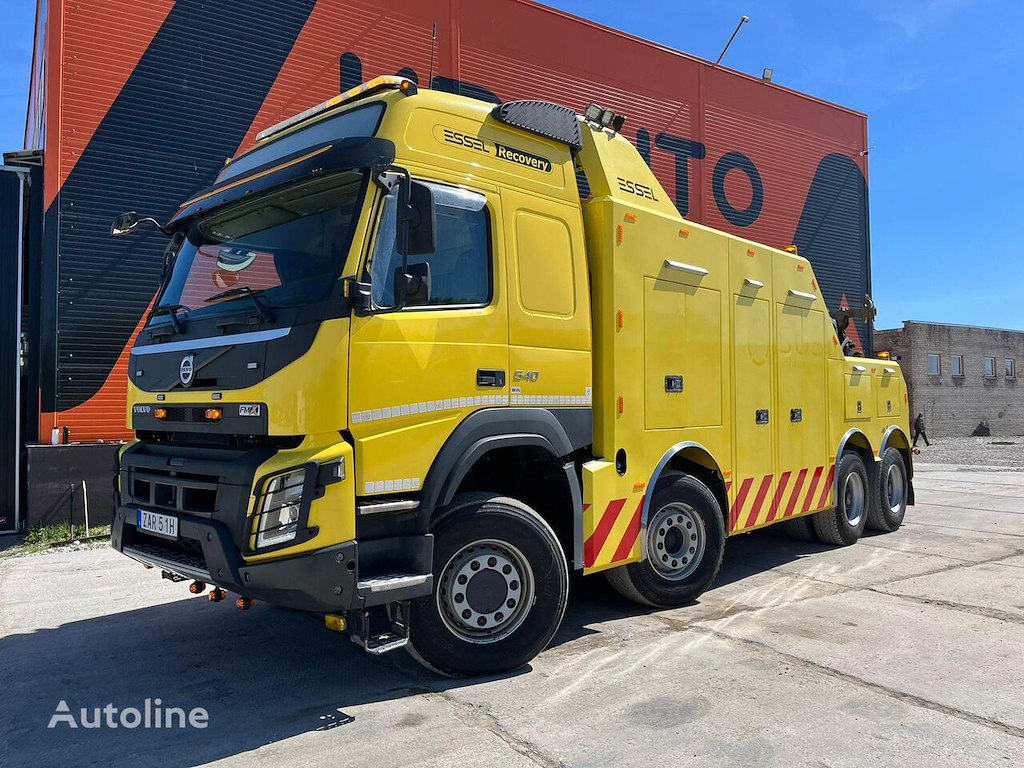 Volvo FMX 540 8x6 ESSEL ER 4120 / 2x SEPSON WINCH šlep auto