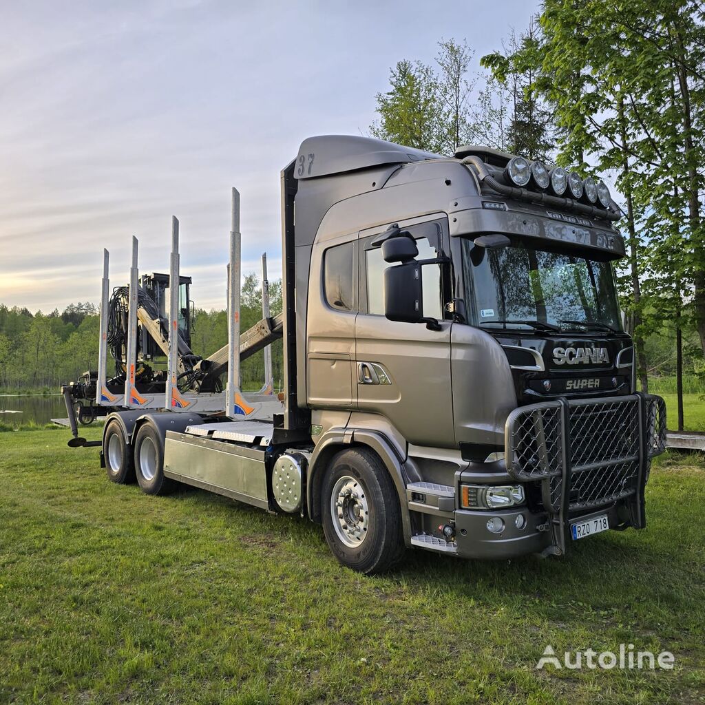 Scania R730 kamion za prevoz drva