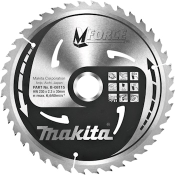 Makita list za testeru od tvrdog metala MForce 230mm B-08115