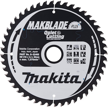 Makita TCT list za testeru MAKBlade Plus 216mm B-32465