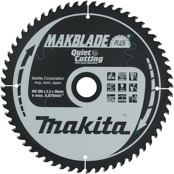 Makita TCT list za testeru MAKBlade Plus 260mm B-32633