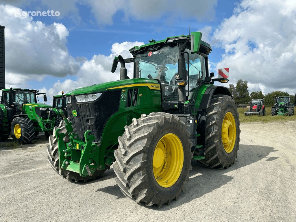 John Deere 7R270 traktor točkaš