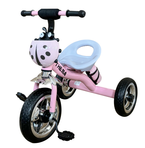 Tricikl Bubamara, bez tende, TS 088, Pink