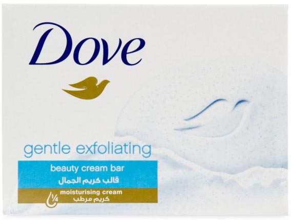 DOVE BAR 90G GENTLE EXFOLIATING