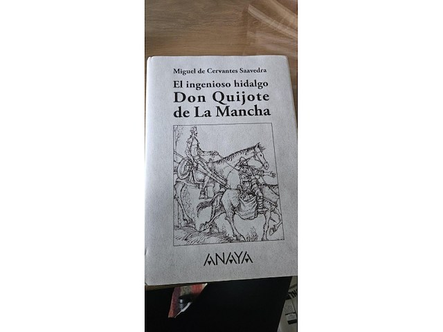 Cervantes - Don Quijote de La Mancha + poklon rečnik