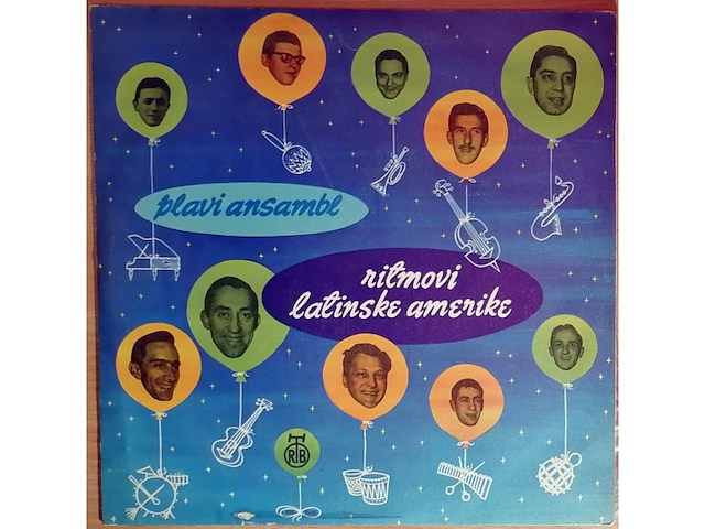 jazz LP: PLAVI ANSAMBL (1961) 2. press, PERFEKTNA