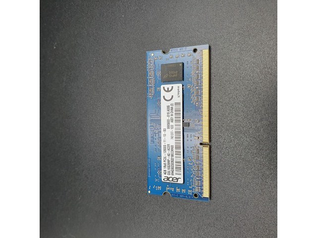 Acer RAM memorija 4gb PC3L LOW DDR3