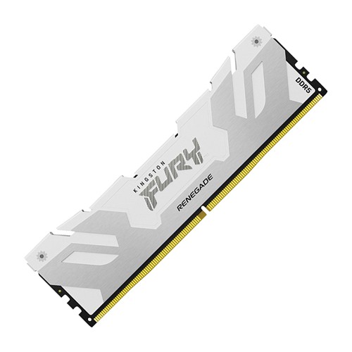 Kingston 32GB (1x32GB) DDR5 6400MT/s CL32 FURY Beast White RGB EXPO DIMM memorija | KF564C32BWEA-32