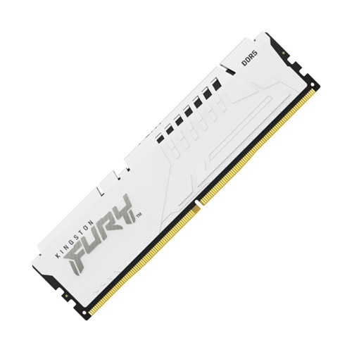 Kingston 64GB (2x32GB) DDR5 6400MT/s CL32 FURY Beast White XMP DIMM memorija | KF564C32BWK2-64