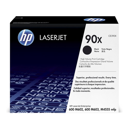 HP HP 90X High Yield Black Original LaserJet Toner Cartridge | CE390X