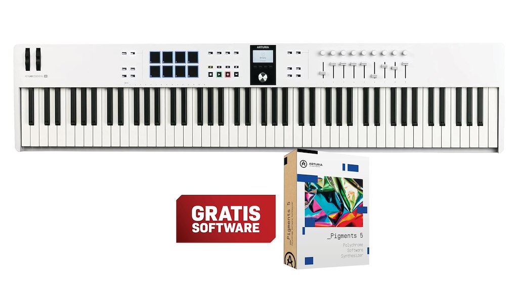 Arturia KeyLAB Essential 88 Mk3 White