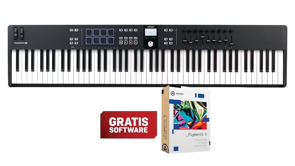 Arturia KeyLAB Essential 88 Mk3 Black