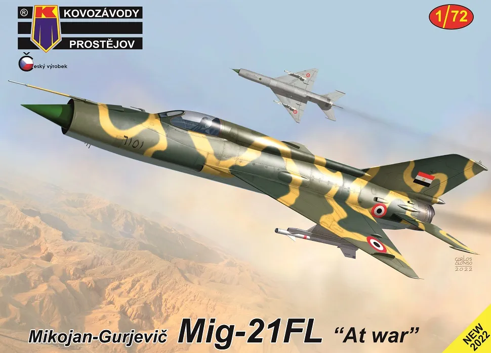 KP MODELS 1/72 Mikojan-Gurjevič MiG-21FL „At War“