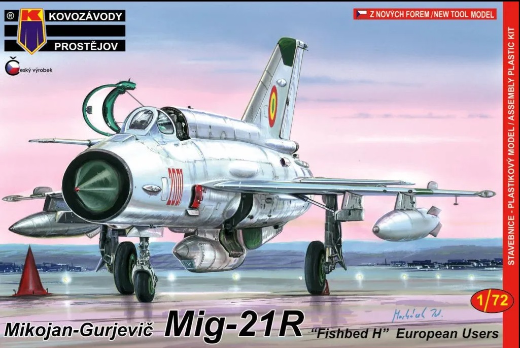 KP MODELS 1/72 MiG-21R „Fishbed H“ European users