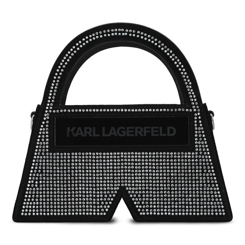 Ženska torba Karl Lagerfeld icon k sp sm tophandle crystal