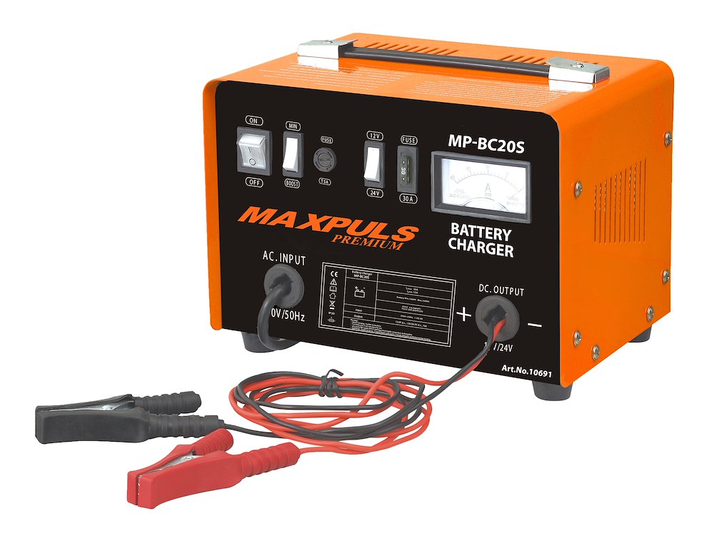 Maxpuls punjac aku. MP-BC20S 12A 12-24V