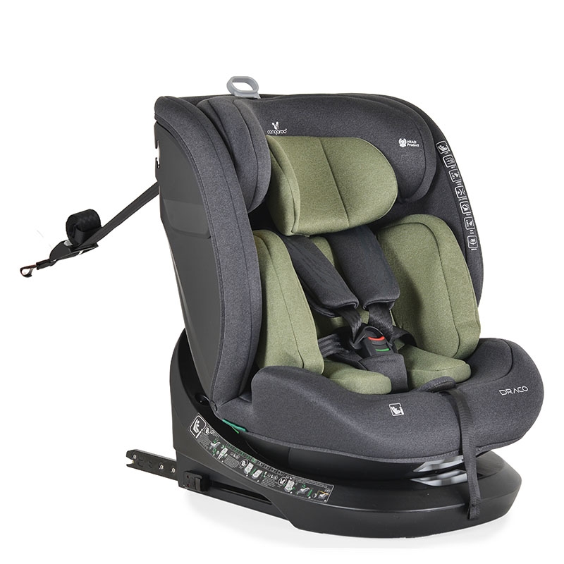 Moni Draco Isofix i-Size auto sedište 40-150cm Olive Green