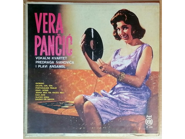 LP VERA PANČIĆ - s/t (1962) 1. press, retko, VG+/VG