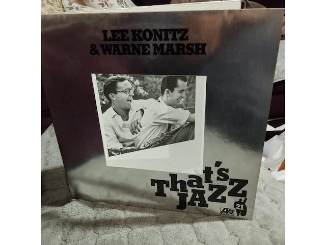 LEE KONITZ and Warne Marsh  JAZZ LP MINT