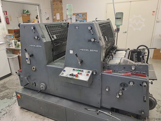 Pomak mašine za štampanje
Heidelberger Druckmaschinen GTO52 Z