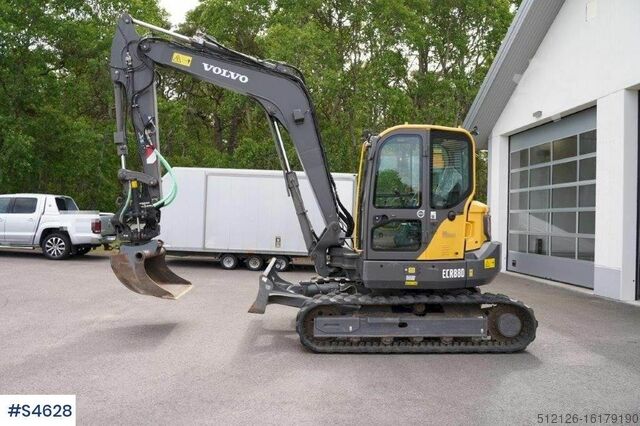 Bager za puzanje
Volvo ECR88D Crawler excavator with tools, only 800h, SE