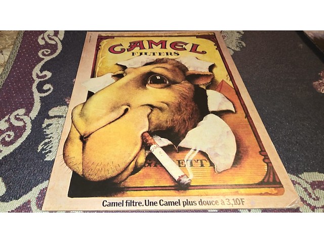 Camel, poster na šper-ploči