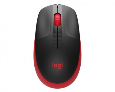 LOGITECH M190 Full-Size Wireless crveni miš