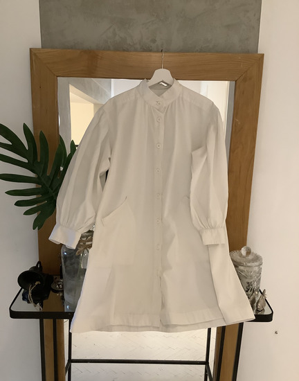 Saint Laurent bela kosulja haljina(M,L,XL)