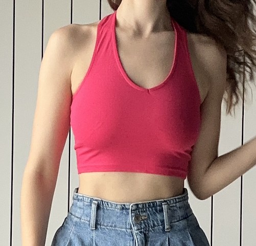 ✨NOVI✨ Sinsay rozi crop top