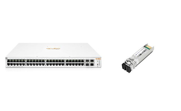 Aruba Instant On 1930 48G 4XSFP+ PoE 370W + SFP+ modul 10G