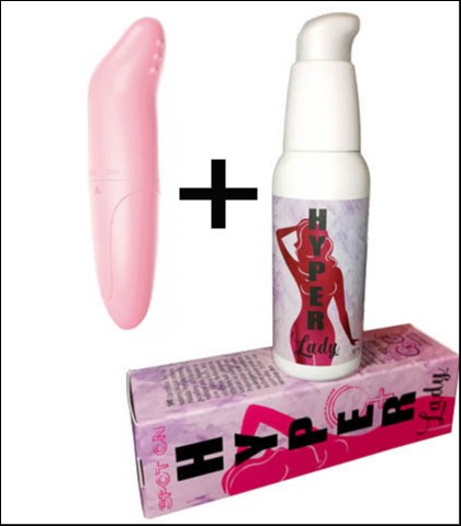 Orgasam gel + vibrator