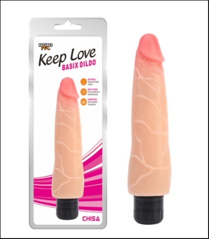 Realisticni vibrator - basix dildo - 22cm