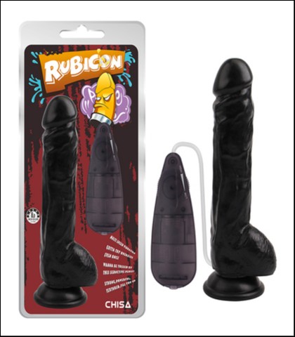 Crni vibro dildo 23cm vibrating max dick