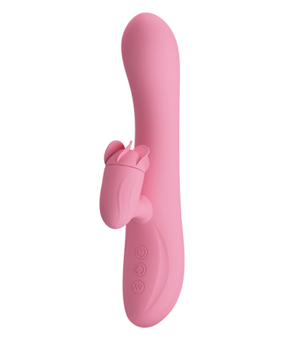 Vibrator sa rotirajucim klitostimulatorom