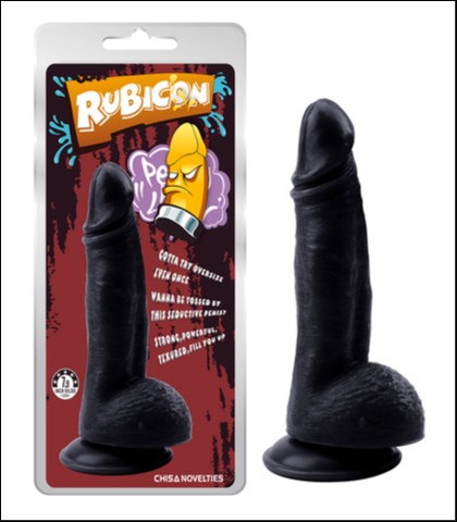 Crni dildo 20cm mighty ravage penis