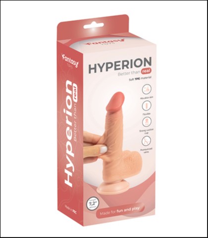 Dildo sa kozicom koja se pomera hyperion