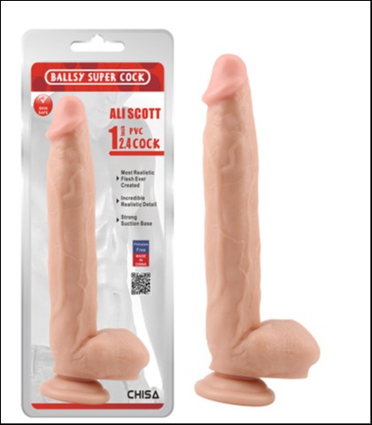 Veliki dildo - ali scott - 32cm