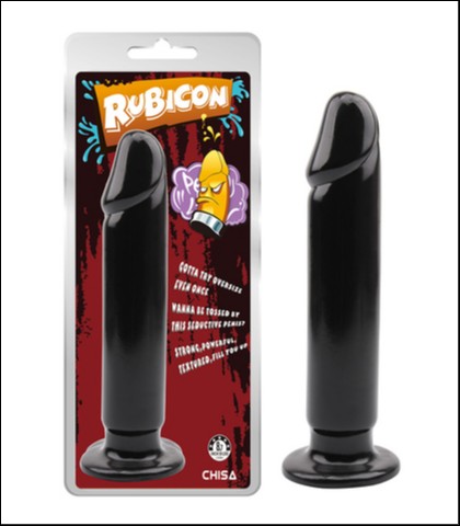 Crni dildo 22cm evil dildo plug xl