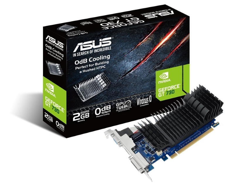 ASUS - nVidia GeForce GT 730 2GB 64bit GT730-SL-2GD5-BRK grafička karta