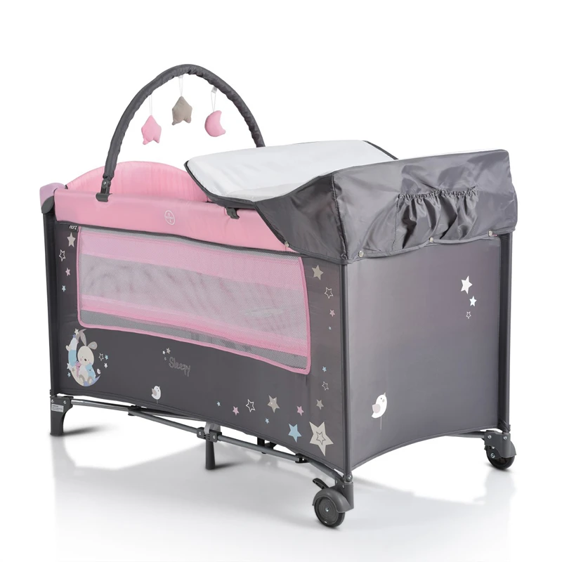 Cangaroo prenosivi krevet Sleepy II nivoa, Pink