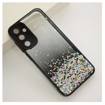 Maska Frame Glitter za Samsung A25 5G/ A256B crna