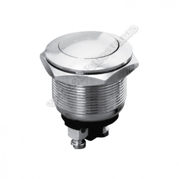 TASTER METALNI 9069 2A 250V 1NO fi-19mm