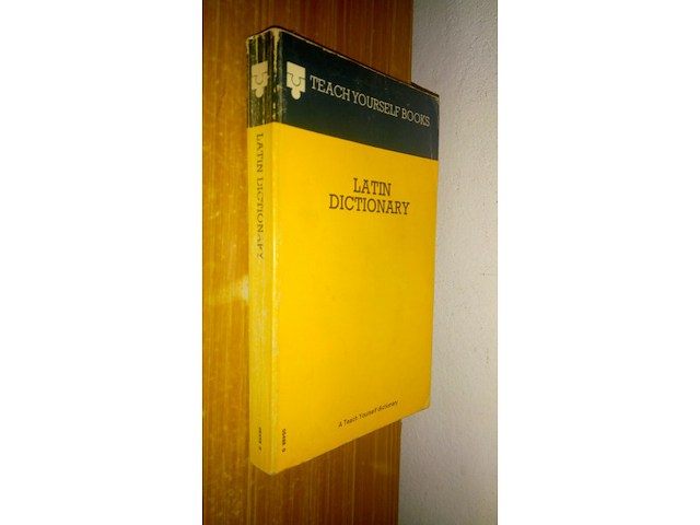 Latin universal dictionary/ Teach yourself books;edicij