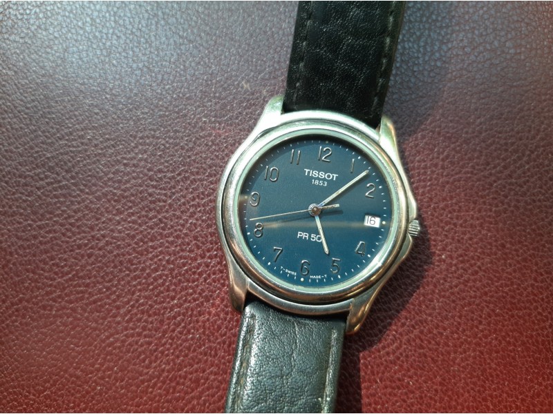 TISSOT PR50 SWISS MADE J176/276K SAPPHIRE CRY. 50M.